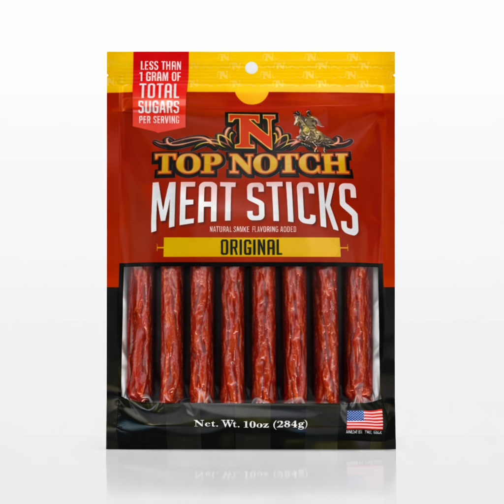 Top Notch Jerky Original Meat Sticks