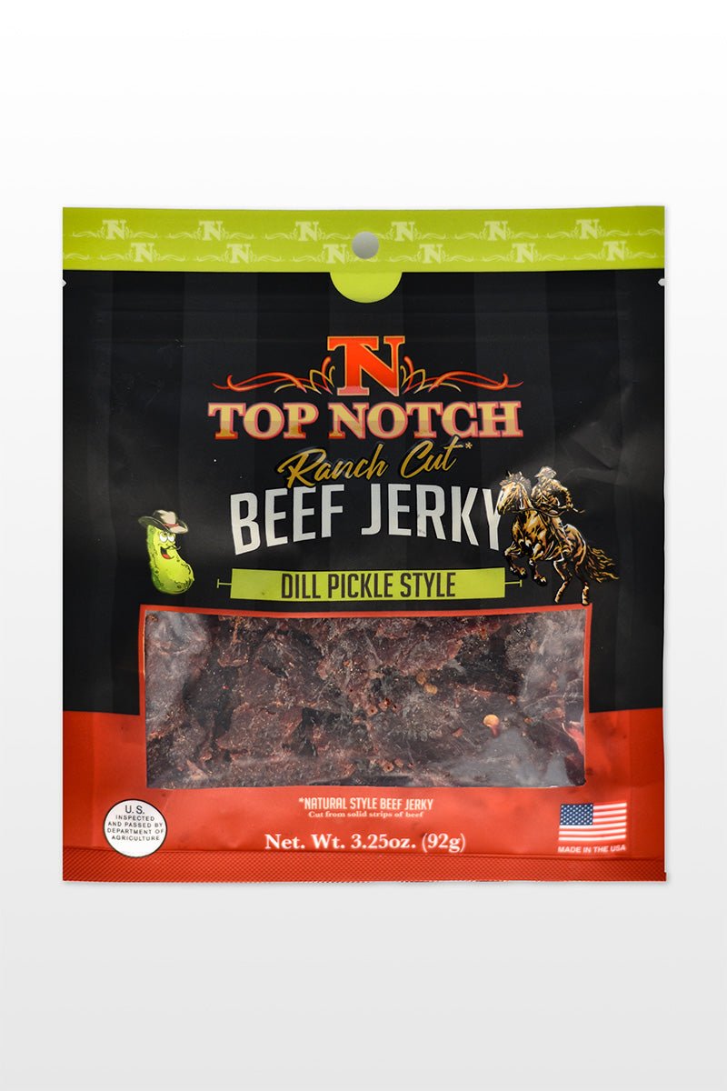 Top Notch Beef Jerky - Dill Pickle Style – Top Notch Jerky