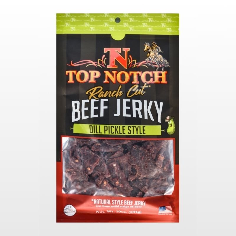 Top Notch Beef Jerky - Dill Pickle Style – Top Notch Jerky