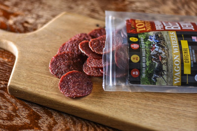 Original Wagon Wheels | Natural Beef Jerky – Top Notch Jerky