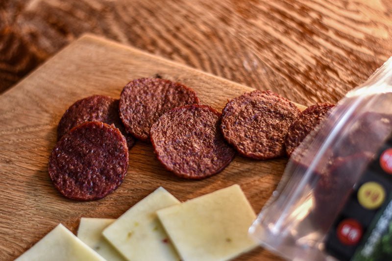Pepper Dill Pickle Wagon Wheels Natural Beef Jerky Top Notch Jerky