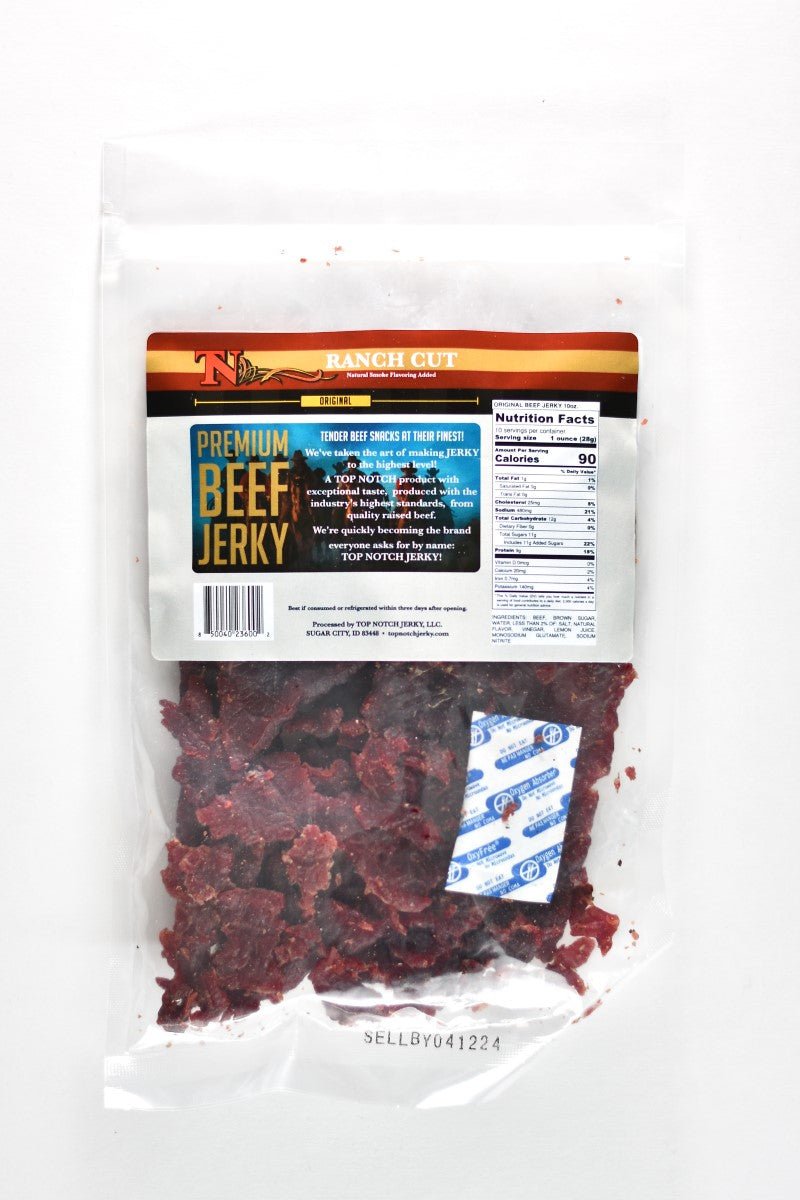 Top Notch Beef Jerky - Original – Top Notch Jerky